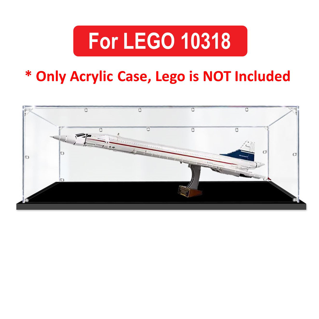 JJMall, don't pay more, save online.. Acrylic Display Case for LEGO ...