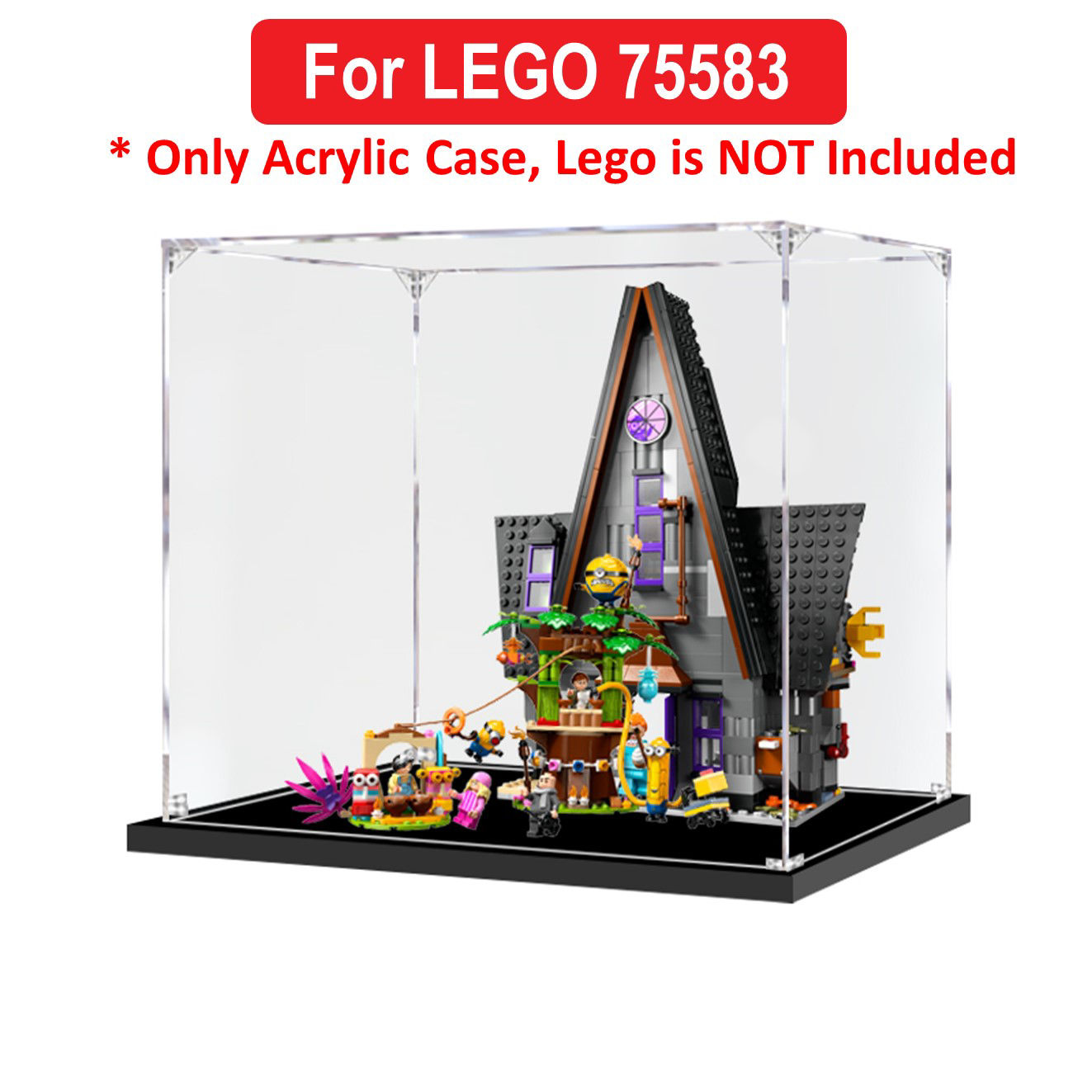 JJMall, don't pay more, save online.. Acrylic Display Case for LEGO ...